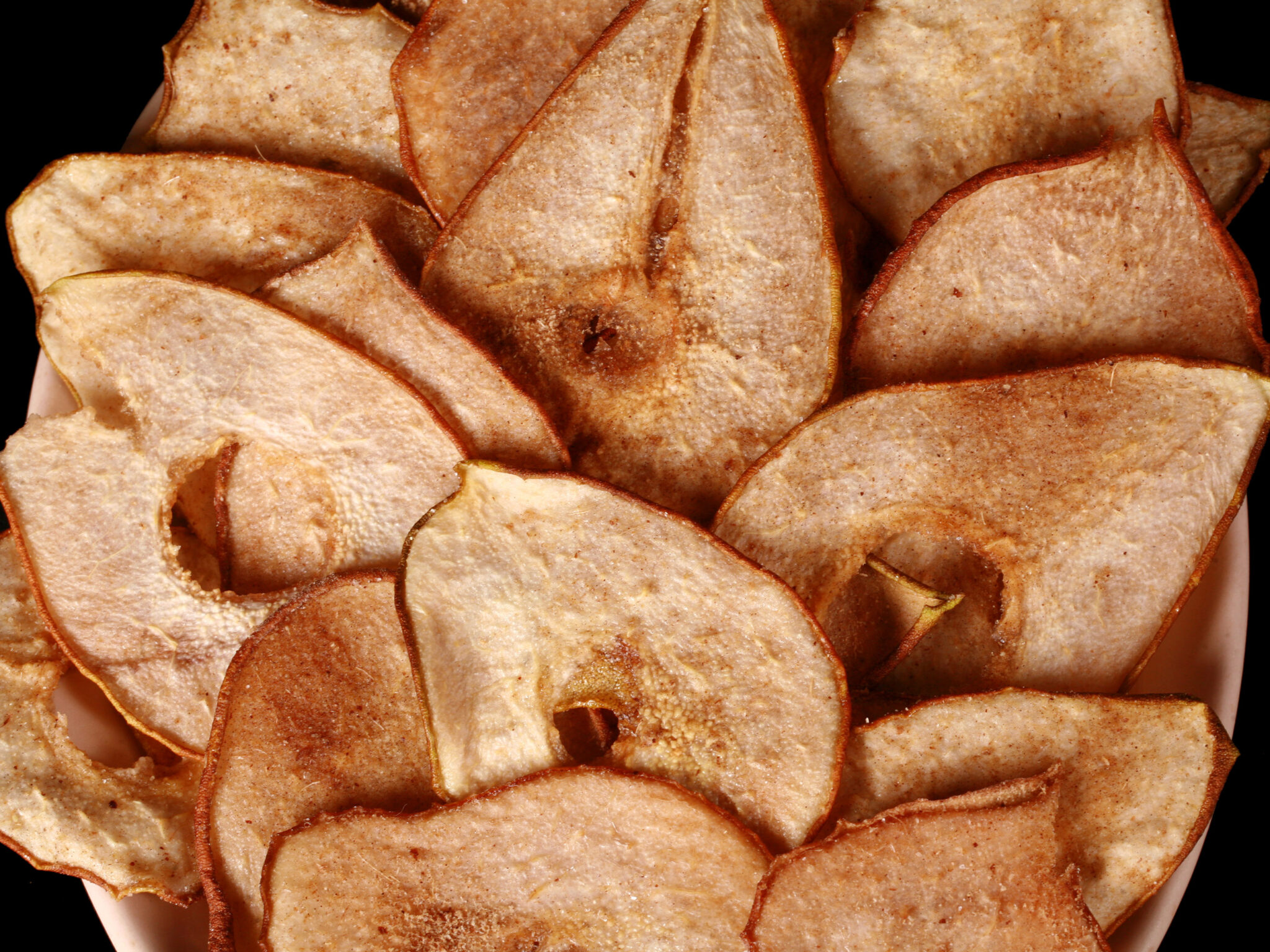 Cardamom Pear Chips Recipe - Dried and Tasty