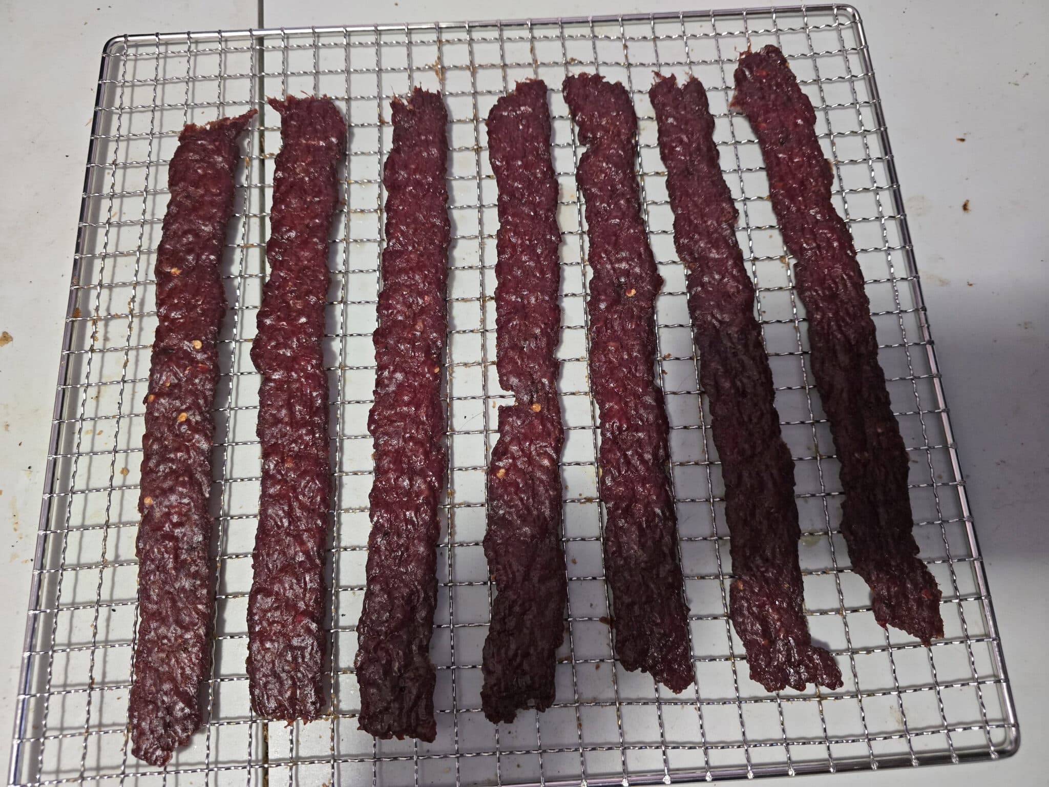 Jalapeno Ground Venison Jerky Recipe [Ground Deer Jerky] - Dried and Tasty