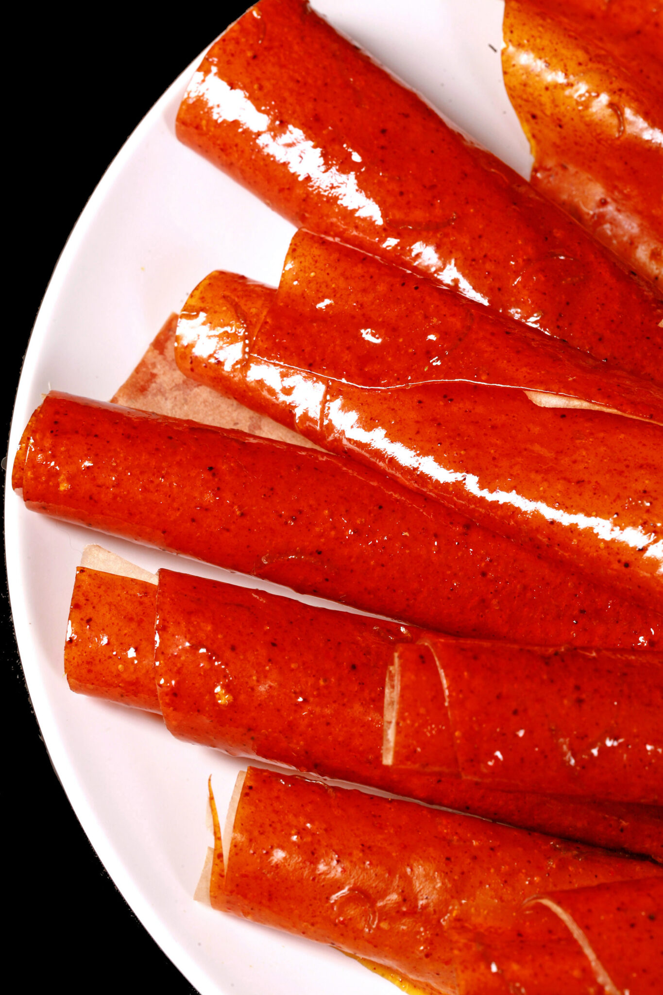 Chili Lime Mango Fruit Leather Recipe [Mango Fruit Roll-Ups] - Dried ...