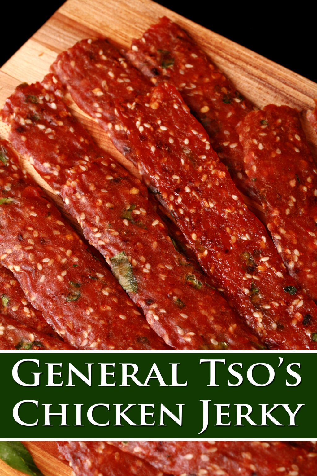General Tso's Chicken Jerky Recipe - Ground Chicken Jerky - Dried and Tasty