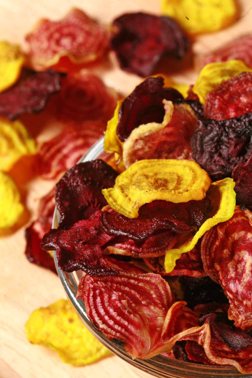 Crispy Beet Chips Recipe [Food Dehydrator Recipe] - Dried and Tasty