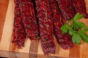 Ginger Beef Jerky Recipe [Ground Beef Jerky] - Dried and Tasty